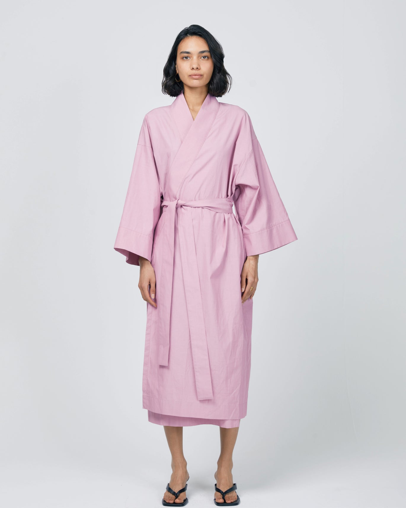 Loungewear/ Organic cotton Yukata Robe